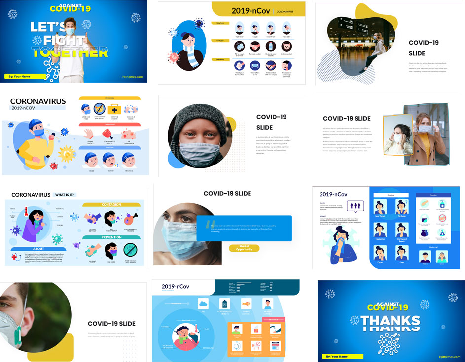 FREE Download | Against Covid-19 PowerPoint Templates 2022 Design